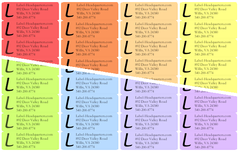 Logo Label Sheets – Label-Headquarters.com